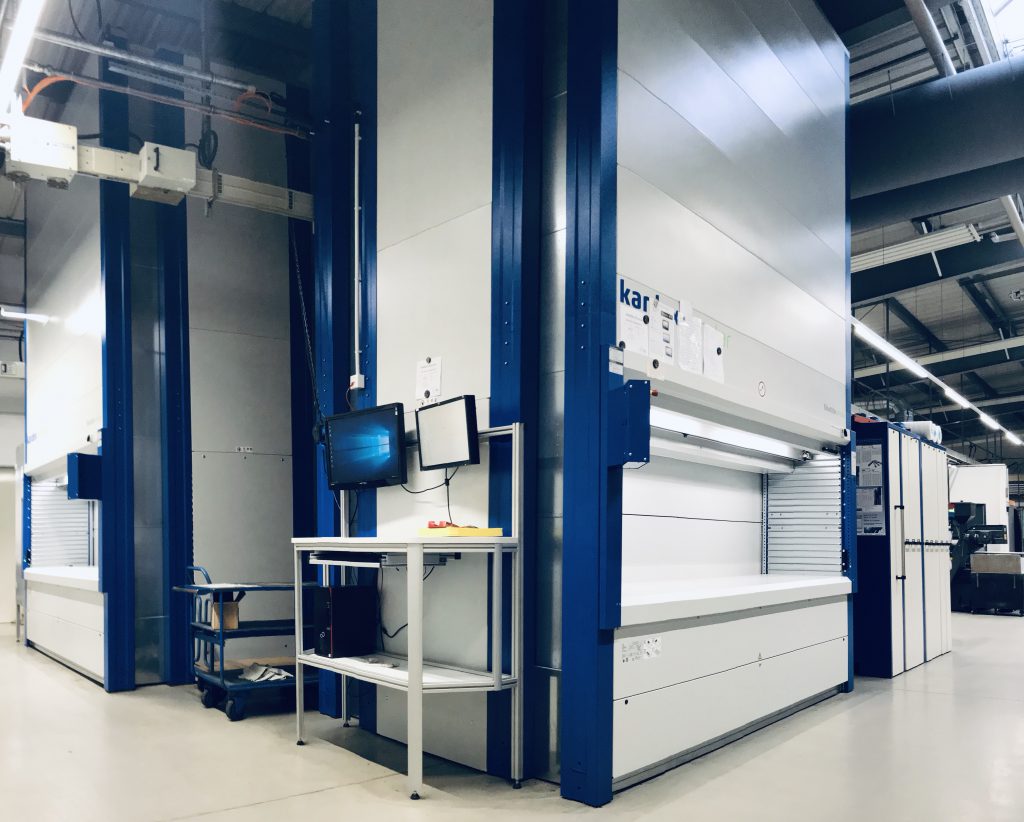 Unser neues Lagerliftsystem der Firma KARDEX - PAD Jena GmbH